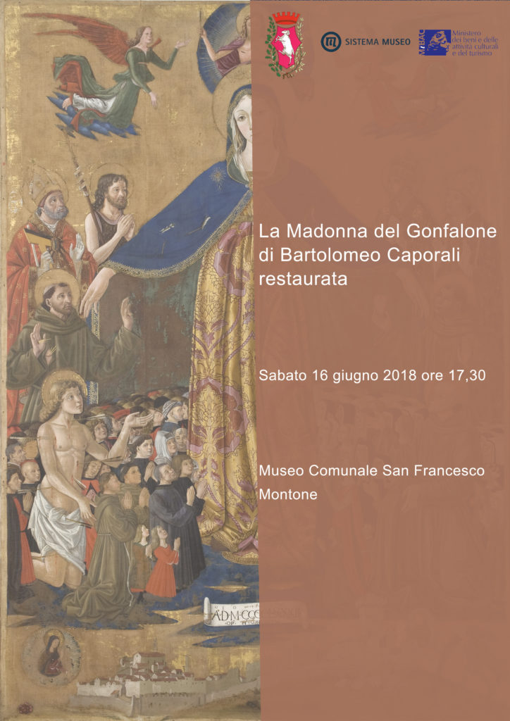 Presentazione "Madonna del Gonfalone" restaurata - MontoneIn